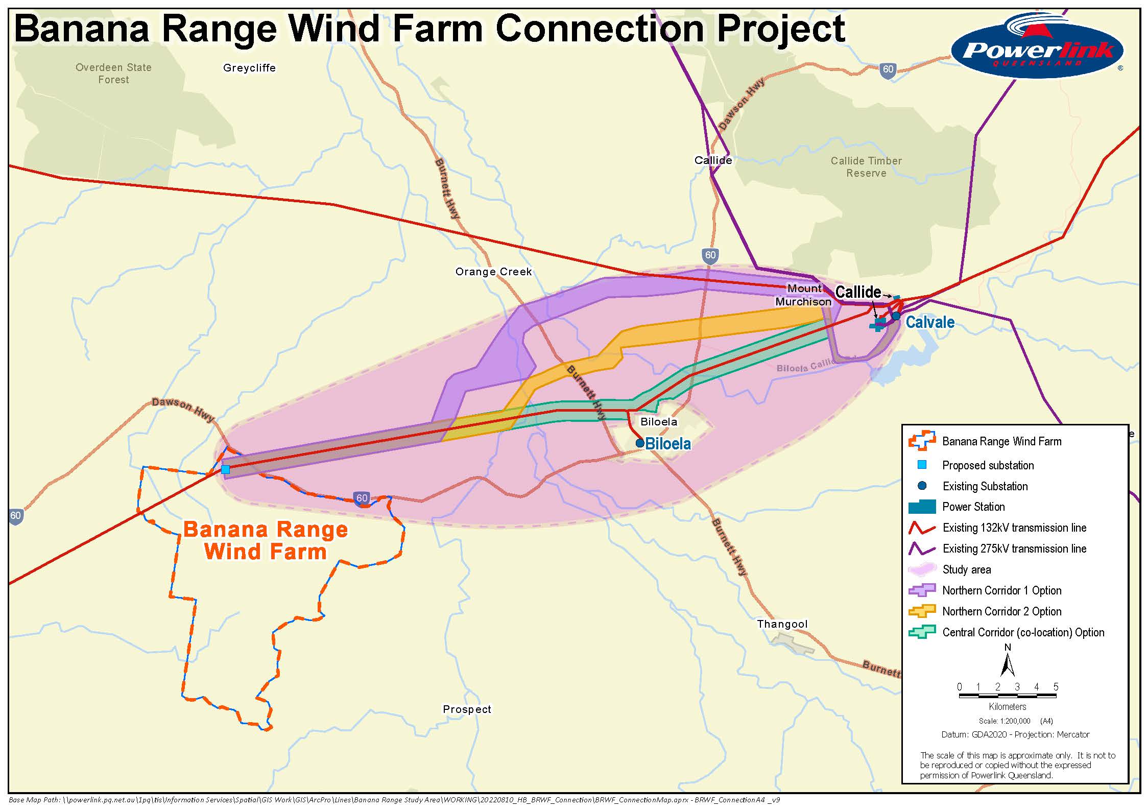 Banana Range Wind Farm Connection Project | Powerlink