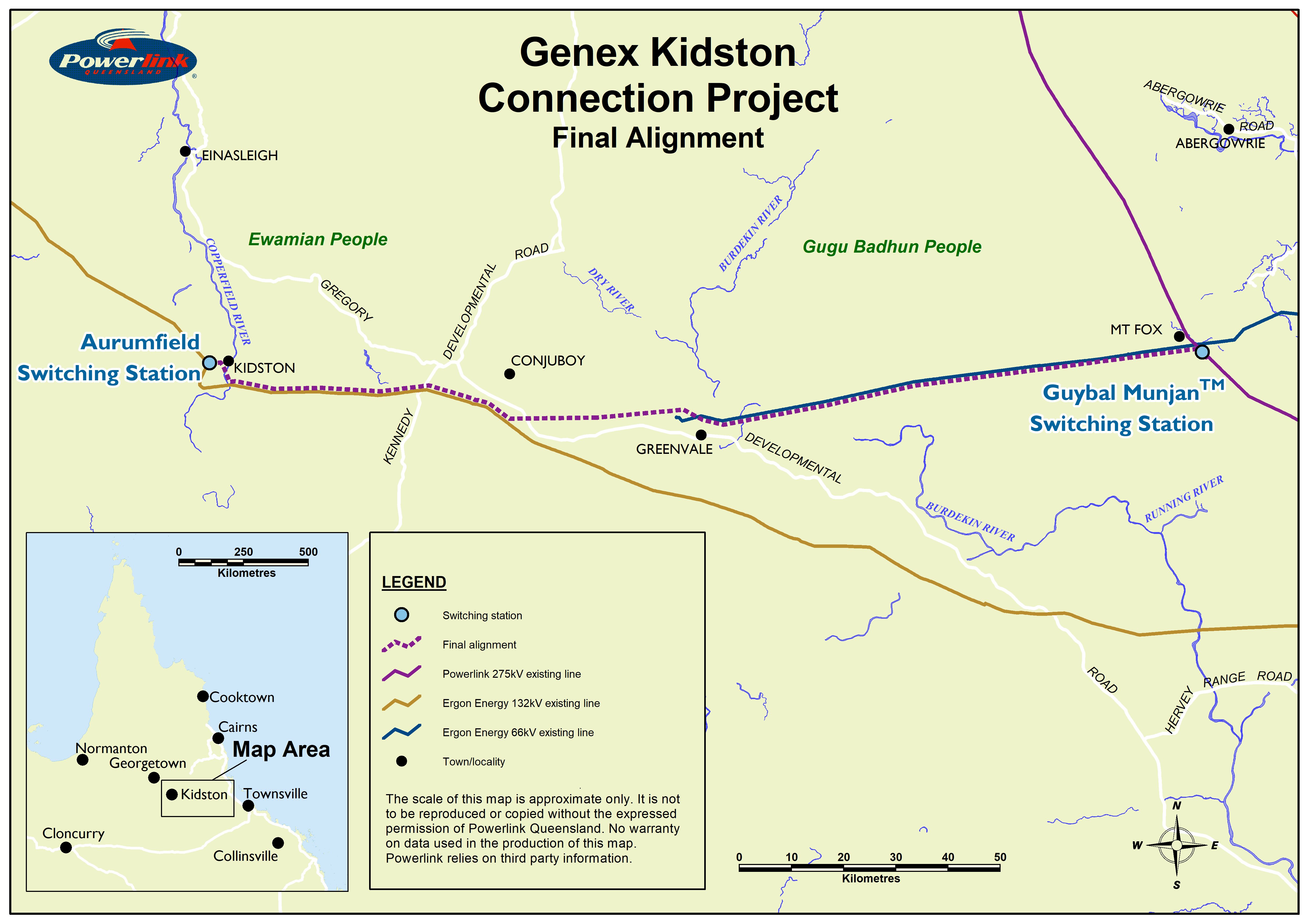 Genex Kidston Connection Project | Powerlink
