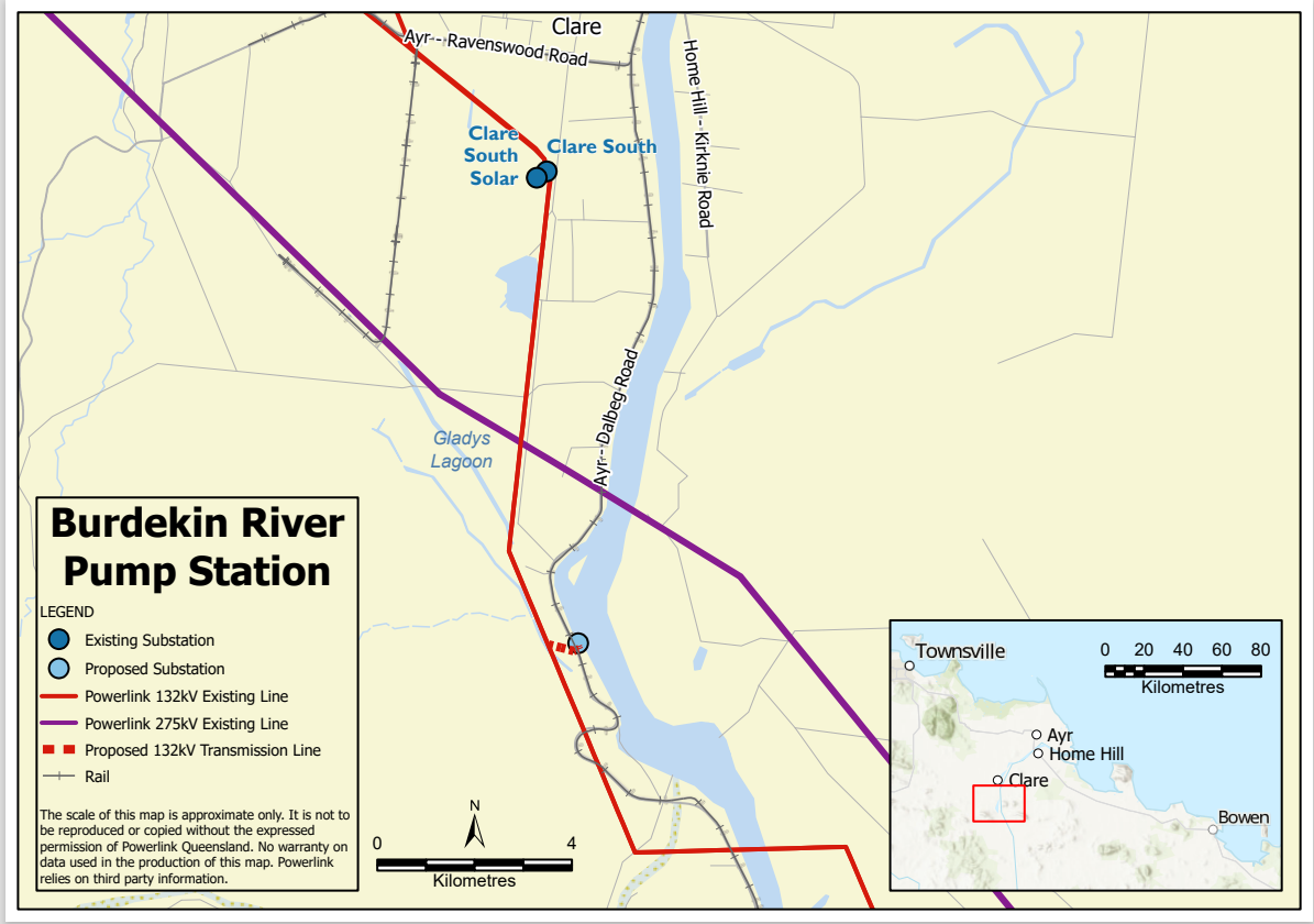 Burdekin River Pump Station Connection Project | Powerlink
