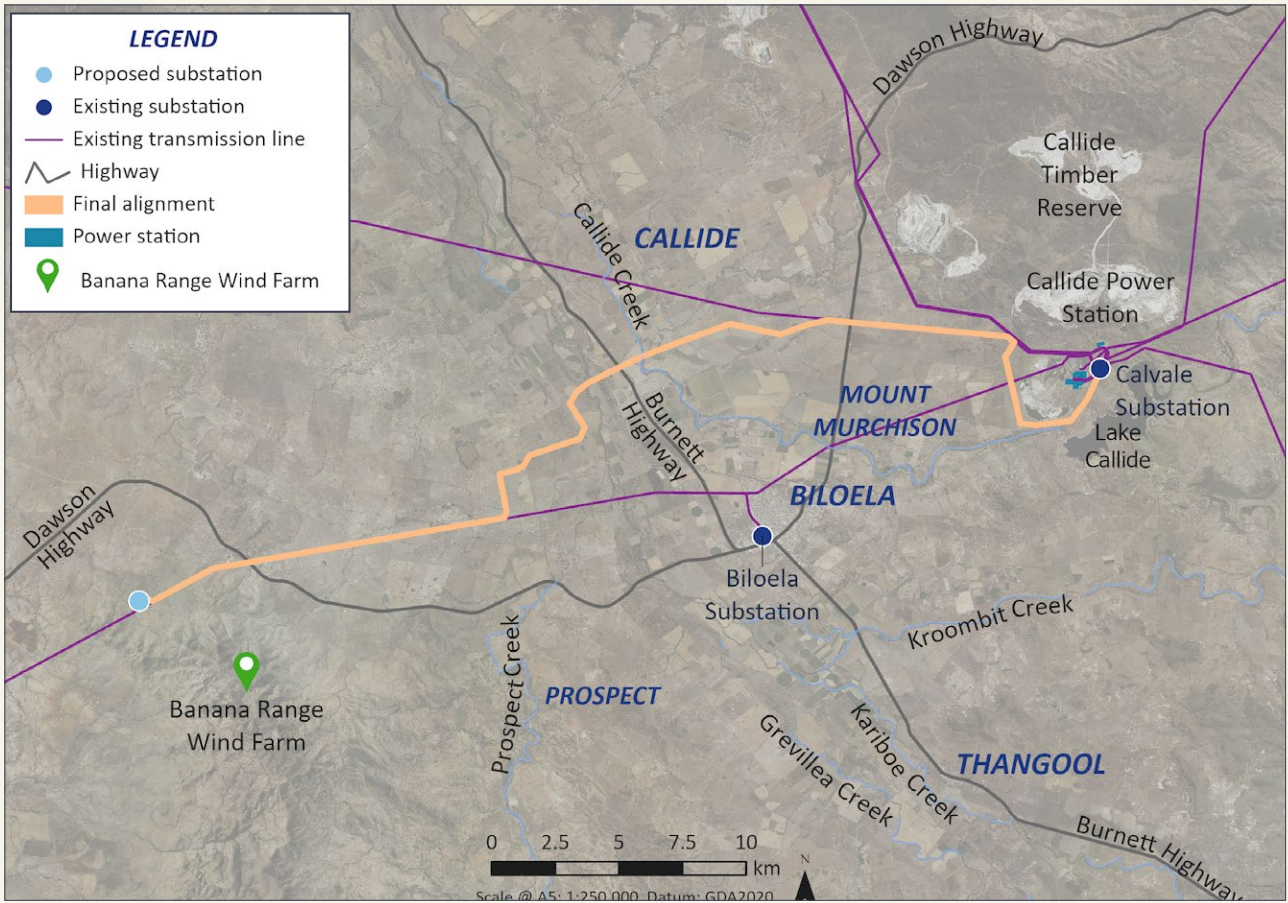 Banana Range Wind Farm Connection Project | Powerlink