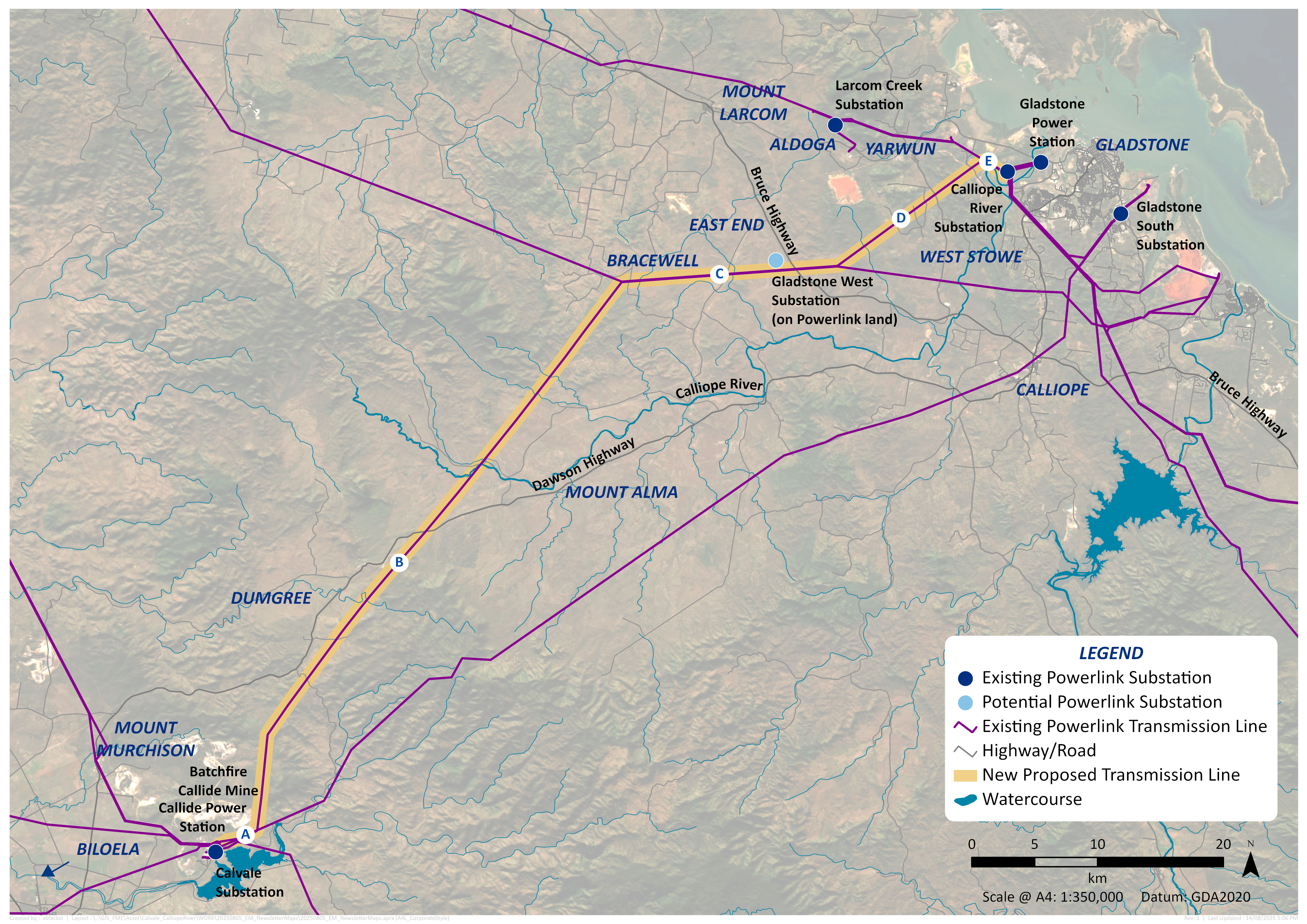 Calvale to Calliope River Transmission Line Reinforcement Project ...