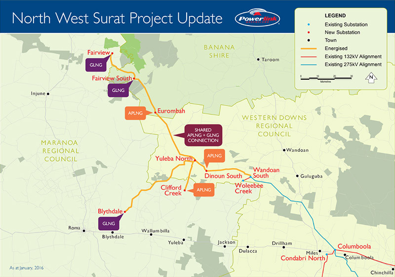 Wandoan to Eurombah Transmission Network Project | Powerlink